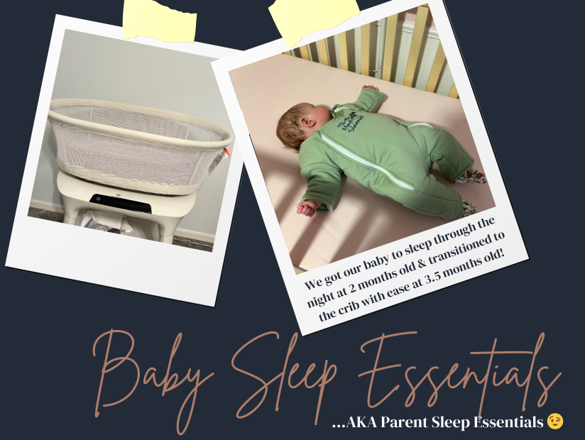Baby Sleep Essentials… AKA Parent Sleep Essentials – Life of Les